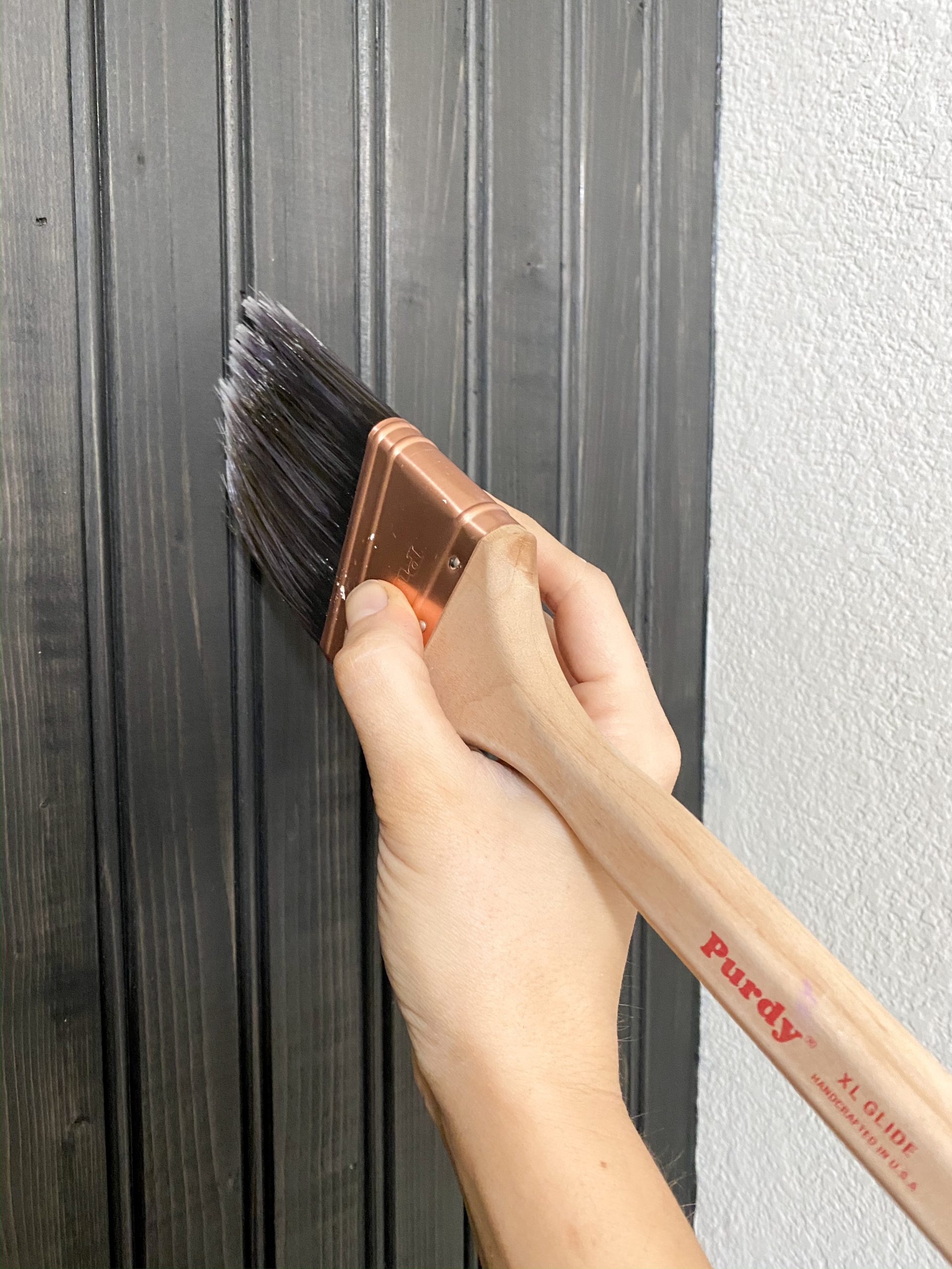 Tips for Painting Contrast Trim - Angela Rose Home