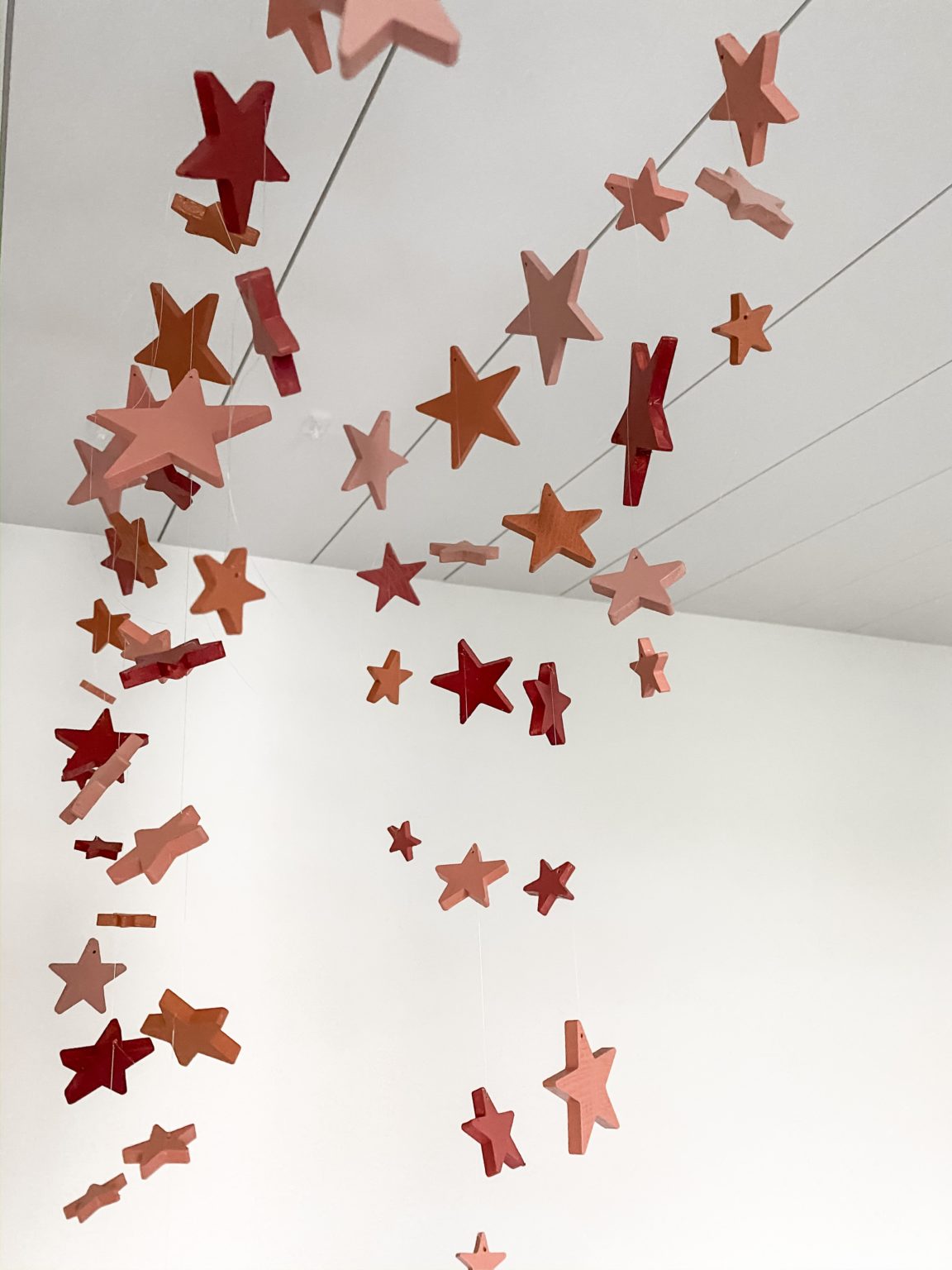 Magical Hanging Ceiling Stars Tutorial - Angela Rose Home