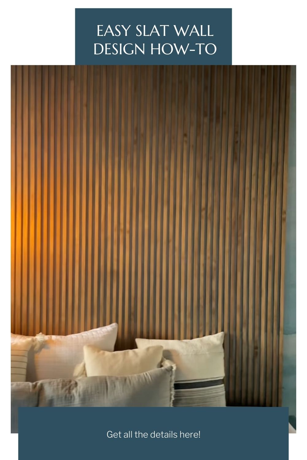 Modern Slat Wall Design You Can DIY - Angela Rose Home