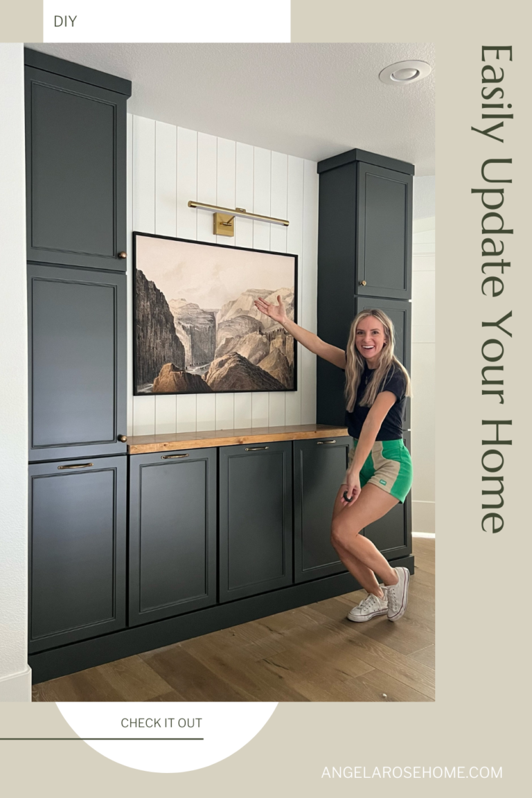 5 Easy Ways to Update Your Home That Anyone Can Do - Angela Rose Home