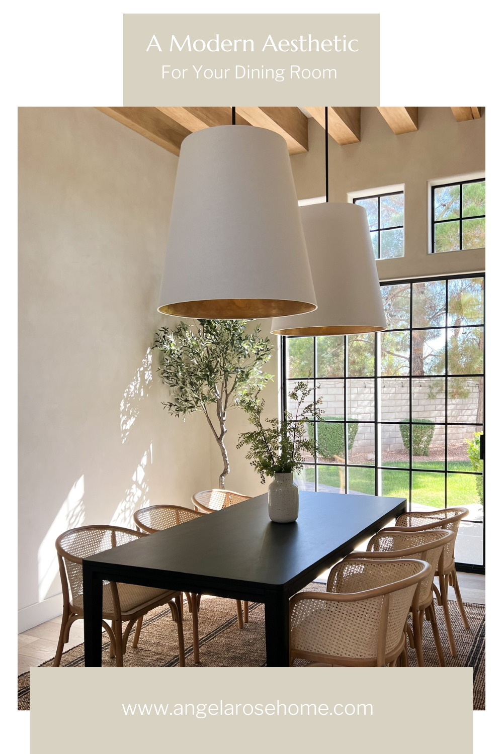 My Complete Dining Room Reveal - Angela Rose Home