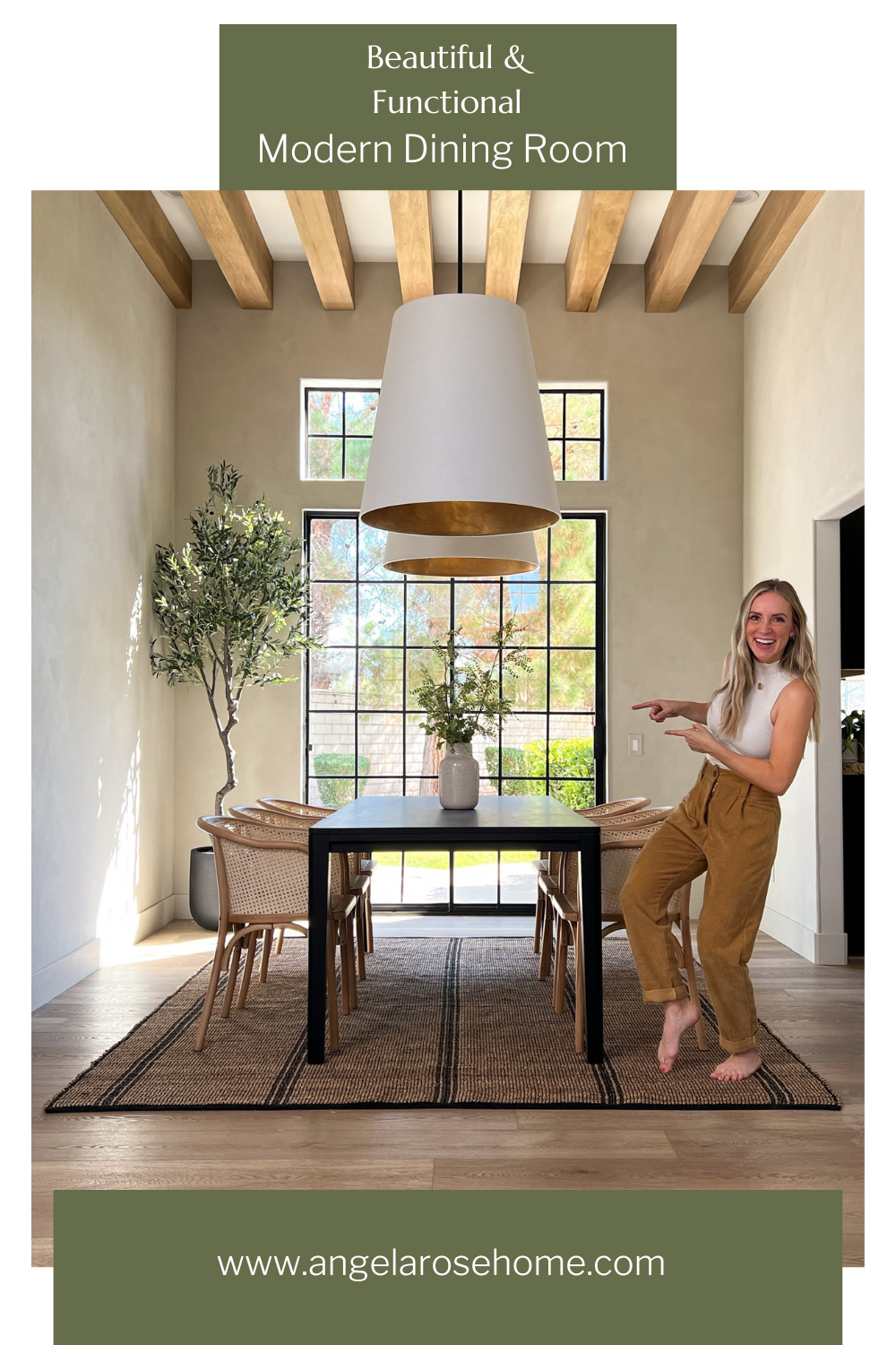 My Complete Dining Room Reveal - Angela Rose Home