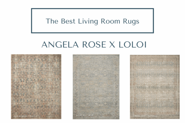 Best Rugs for Your Living and Dining Room - Angela Rose Home
