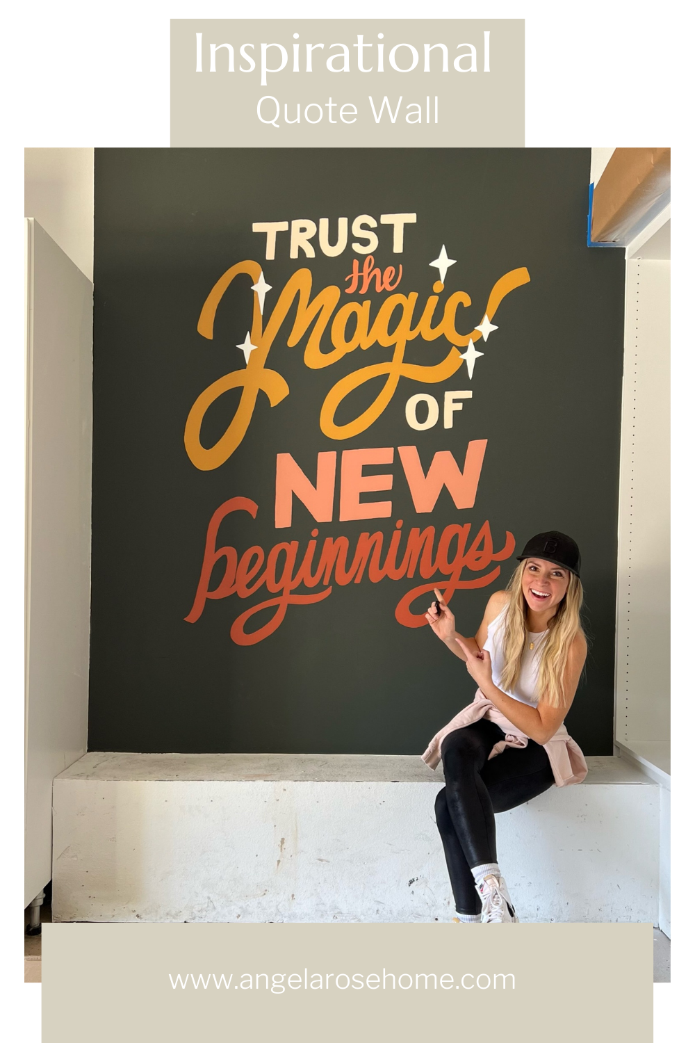 How to Make Your Own Quote Wall - Angela Rose Home