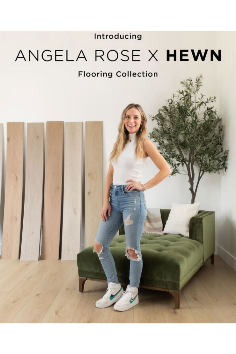 Introducing: My Flooring Collection with Hewn Flooring - Angela Rose Home