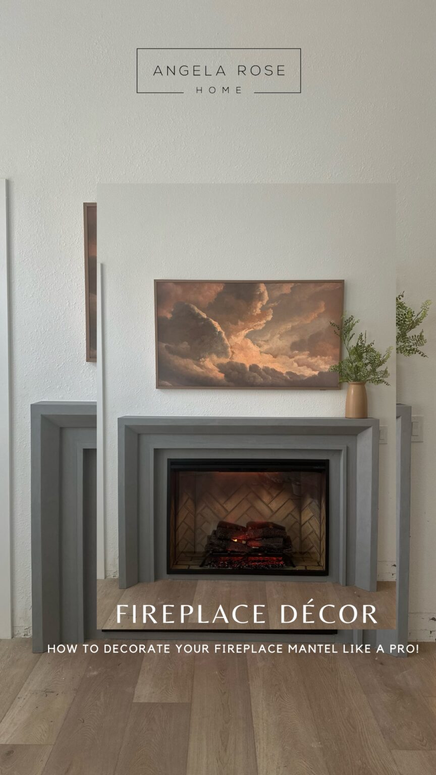 How to Decorate Your Fireplace Mantel Like a Pro!
